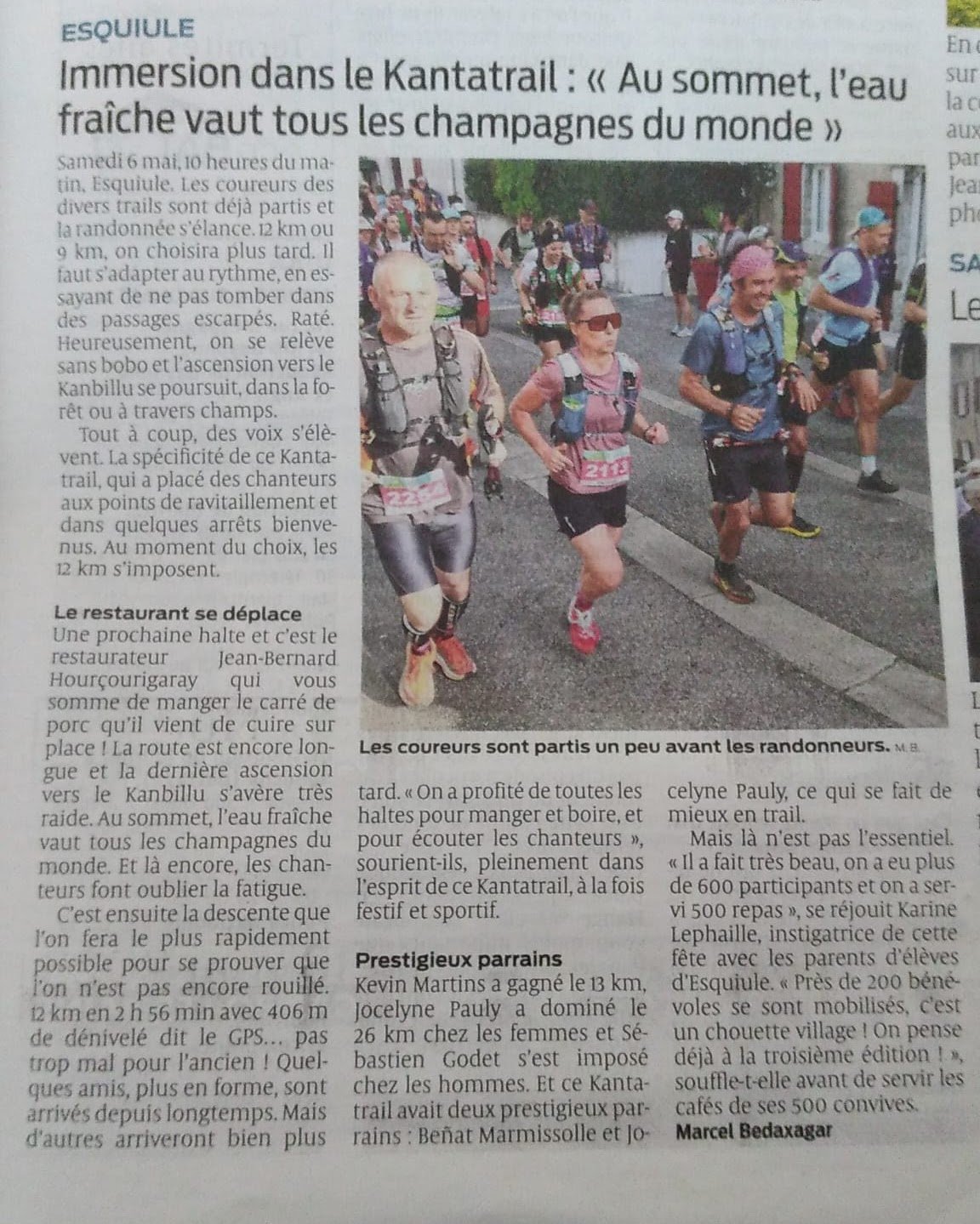 Esquiule : Immersion dans le KantaTrail
